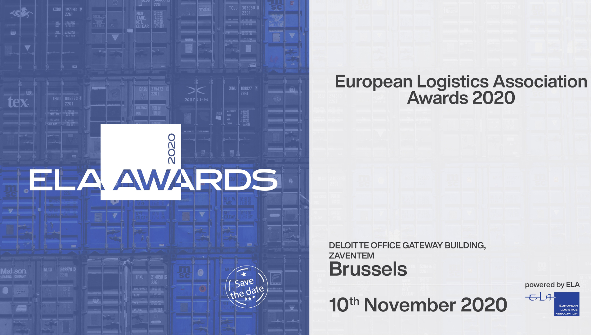 ELA Awards celebrating the Logistics Excellence - Supply Chain
