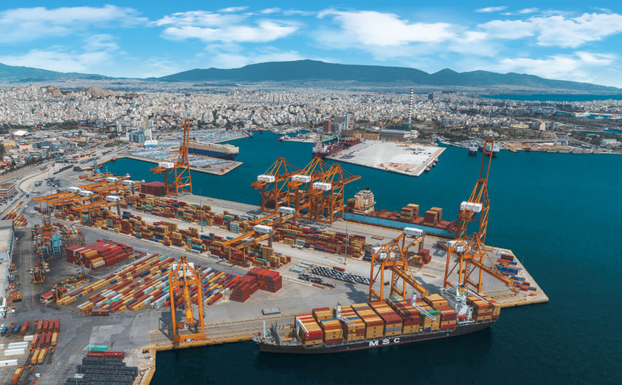 Την 4η θέση κατέλαβε και πάλι το λιμάνι του Πειραιά στην Ευρώπη το 2023 ...